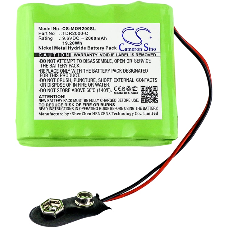 Battery Replacement Megger TDR2000-C for TDR2000/2R | Energystox.com