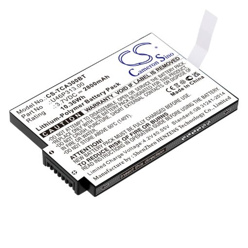 Xfinity Battery Replacement for iControl Technicolor TCA300COM ...